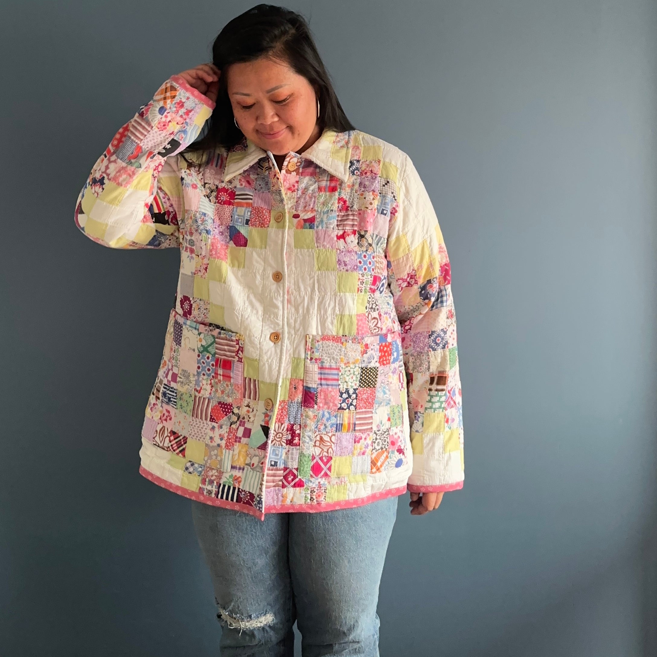 Mabel Irish Chain Chore Jacket [OS] – BAHN STUDIOS